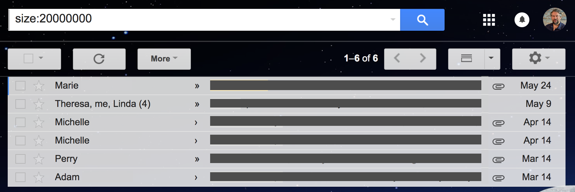 Free Up Space in Your Gmail Account?