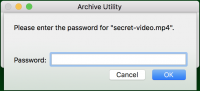 Create Password-Protected ZIP Archive on a Mac?