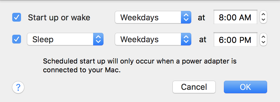 Can my Mac Automatically Sleep and Wake Up?
