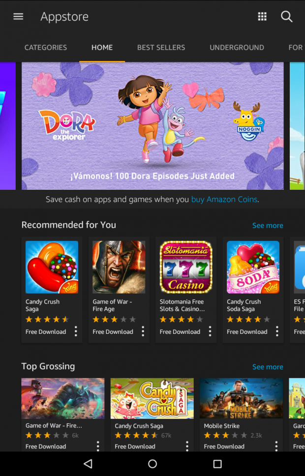 Update all apps on my Amazon Kindle Fire HD?