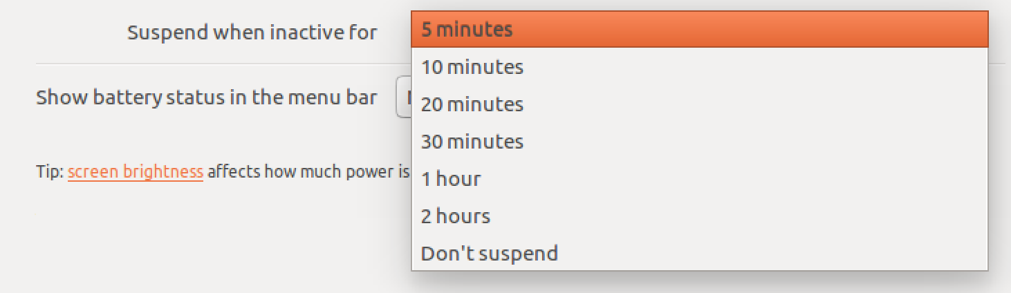 Ubuntu Linux Turns Off Screen Too Fast?