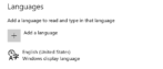 Disable Multiple Language Support in Windows 10?