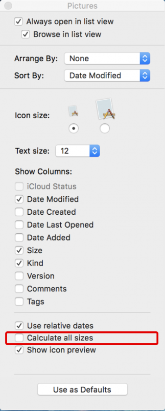 How do you Calculate Folder Size?