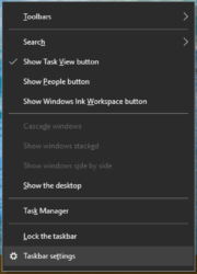 Restore Battery Icon on Windows 10 Taskbar?