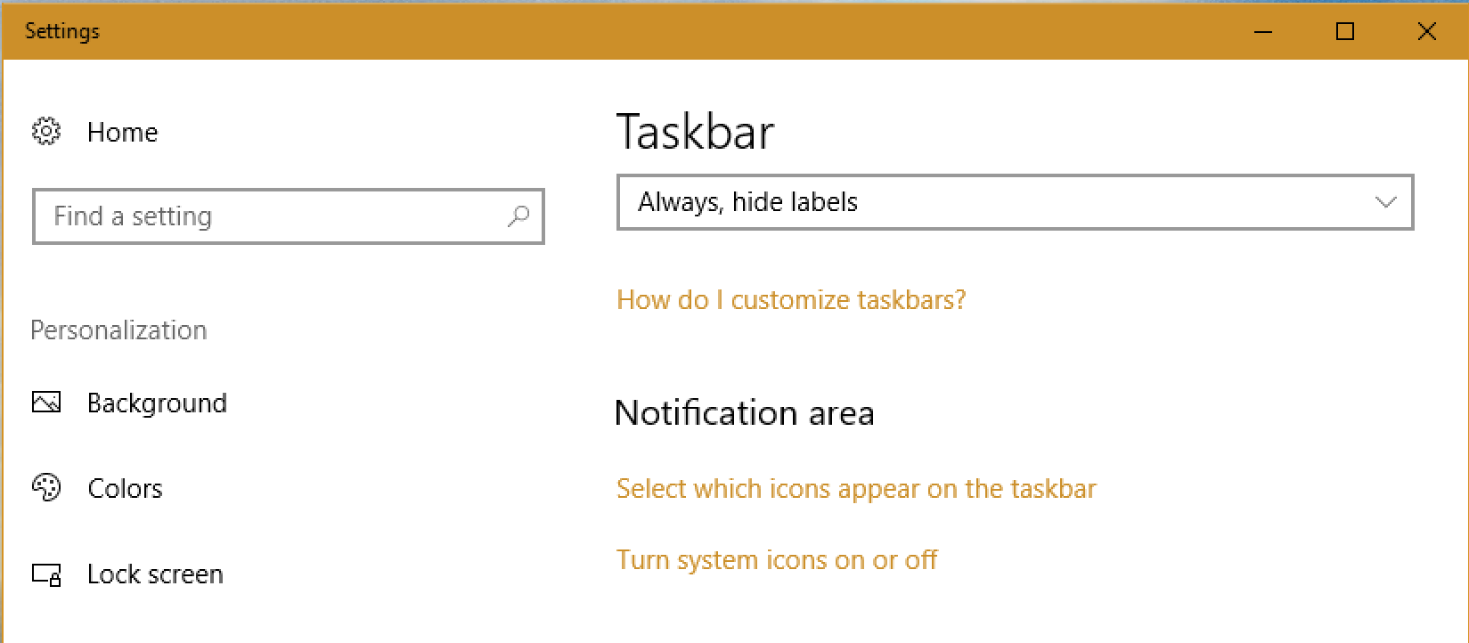 Restore Battery Icon on Windows 10 Taskbar?