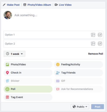 How to Create a Facebook Poll?