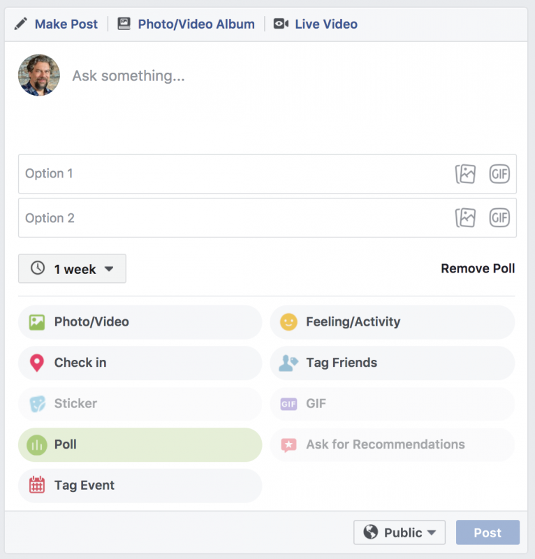 How to Create a Facebook Poll?