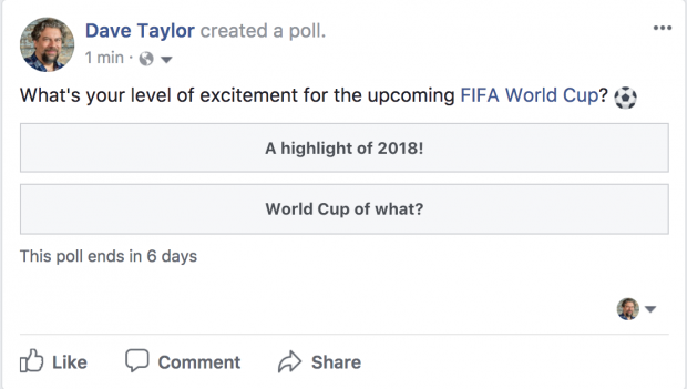 How to Create a Facebook Poll?