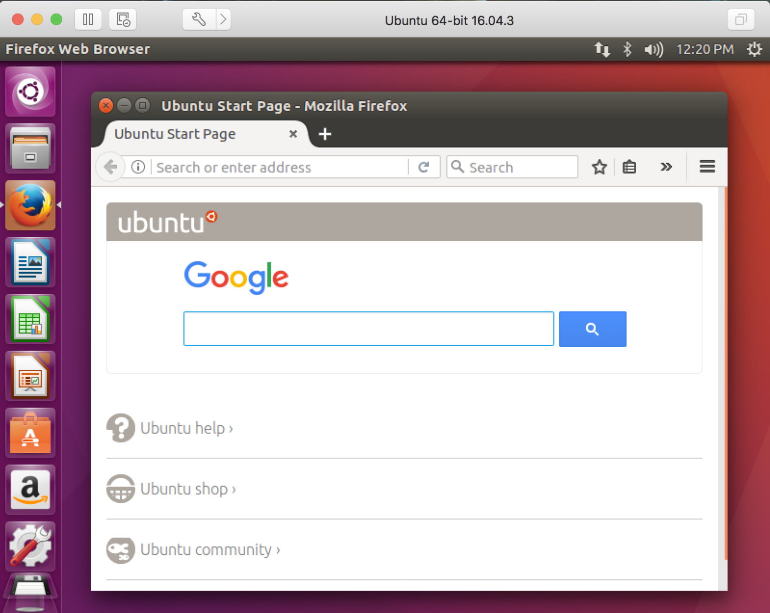 Install Ubuntu Linux in VMware Fusion on the Mac?
