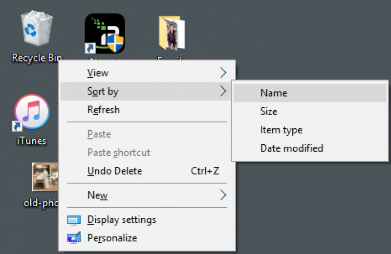 Make Windows 10 Desktop Icons Bigger?