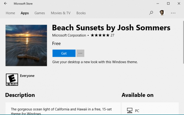 How to change Windows 10 Desktop Theme?