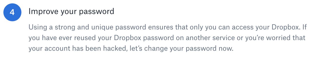 How do I run a Dropbox Security Checkup?