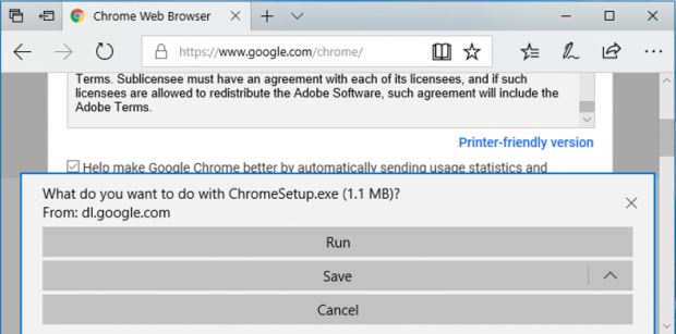 Change Default Win10 Web Browser to Google Chrome?