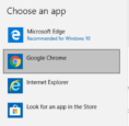 Change Default Win10 Web Browser to Google Chrome?