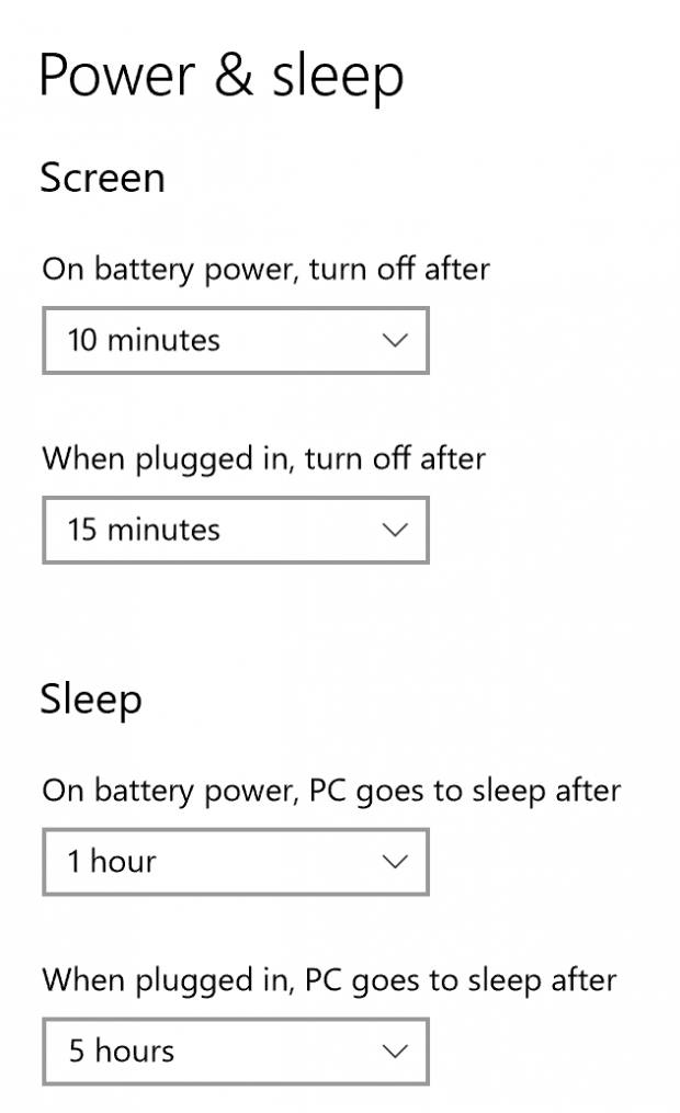 Fix Windows Screen Sleeping Too Fast?