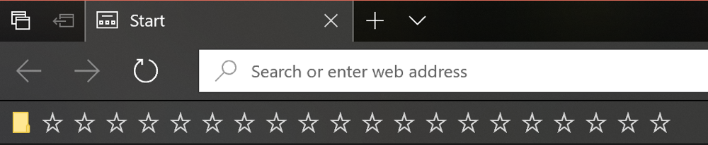 Add Favorites Bar to Microsoft Edge?