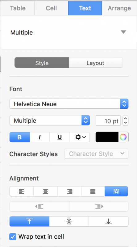 Get Started Formatting an Apple Numbers Spreadsheet?