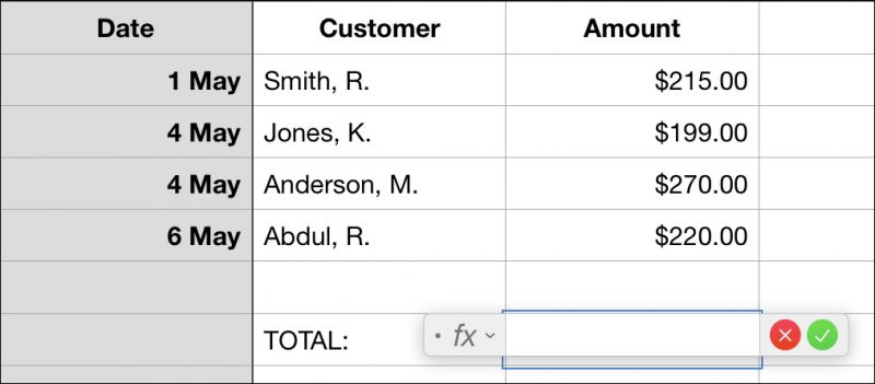 Get Started Formatting an Apple Numbers Spreadsheet?