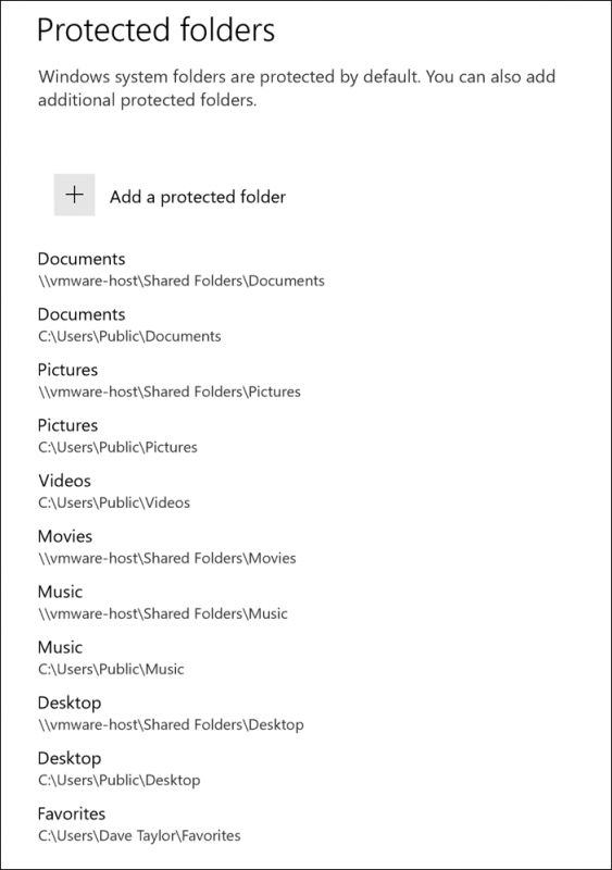 Enable Windows 10 Defender Ransomware Protection?