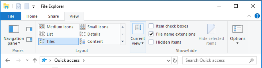 Change File Explorer to start at “This PC”?