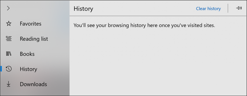 Clear Your Browser History In Microsoft Edge