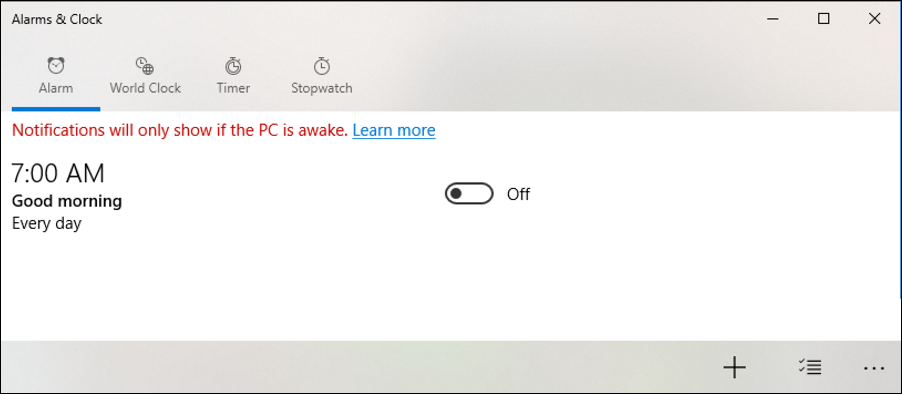 Can I Set Clock Alarms in Windows 10?
