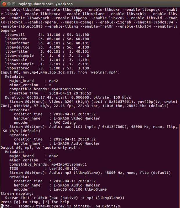How Can I Extract MP3 Audio from a Movie File?