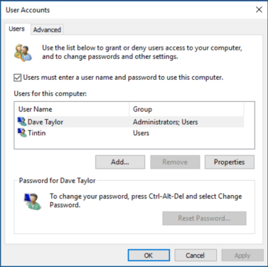 Can I Disable Logging In to my Windows PC?
