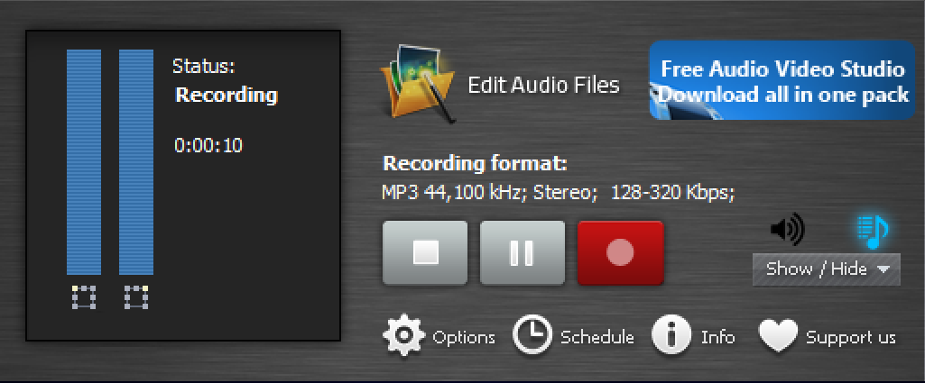 How to Record Audio Streamed from a Website?