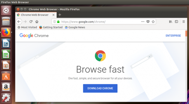 Replace Firefox with Google Chrome in Ubuntu Linux?