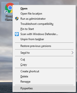 Where do my Windows 10 shortcut links actually point?