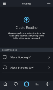 How do you create an Amazon Alexa (Echo) Routine?