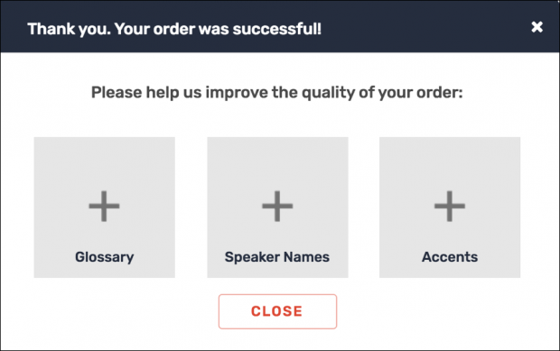How can I get a transcript of an audio recording?
