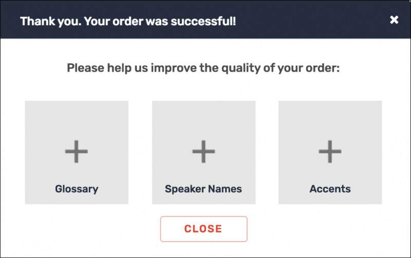 How can I get a transcript of an audio recording?