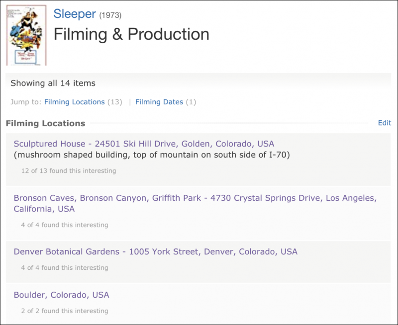 How to Find Movie and TV Filming / Shooting Locations?