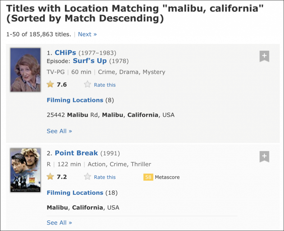 How to Find Movie and TV Filming / Shooting Locations?