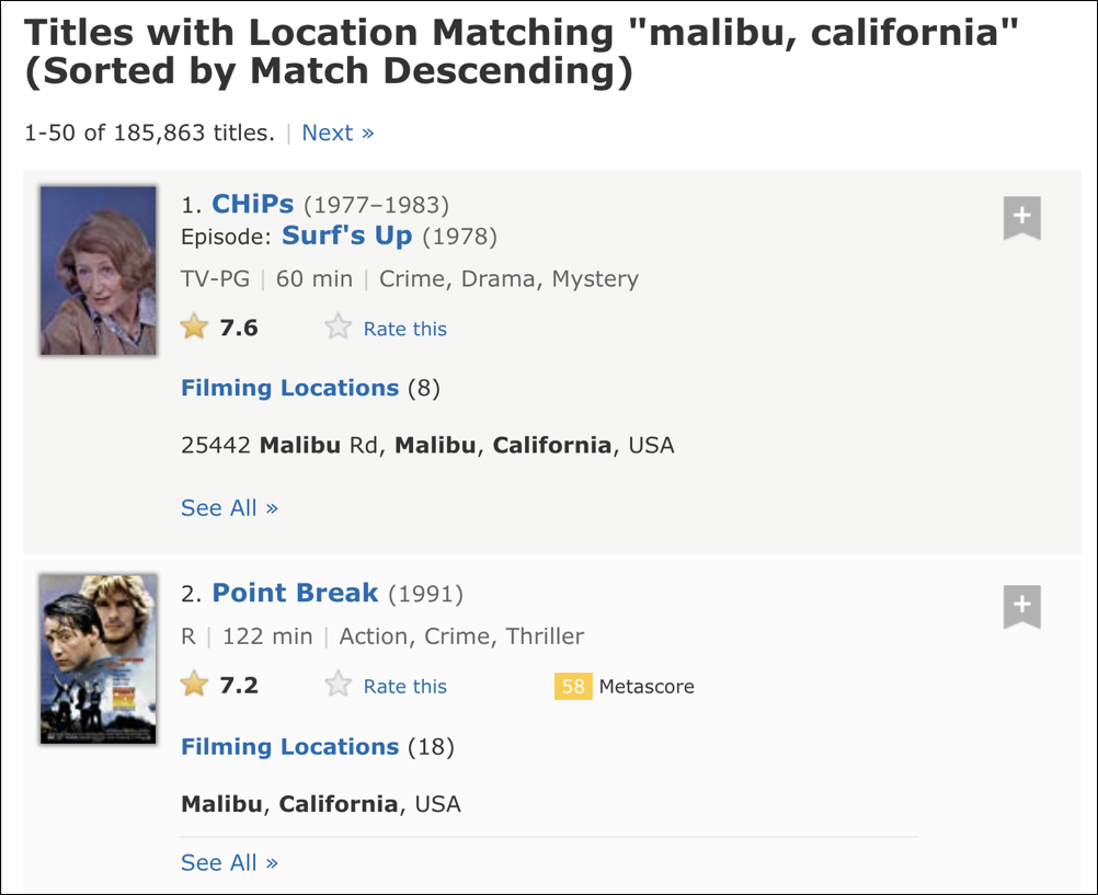 How to Find Movie and TV Filming / Shooting Locations?