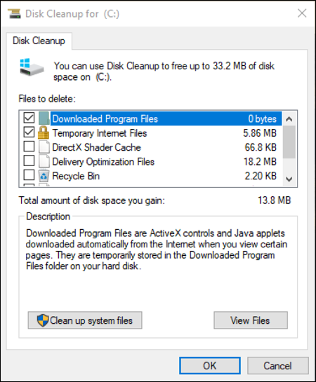 Easy Way to Free Up Disk Space in Windows 10?