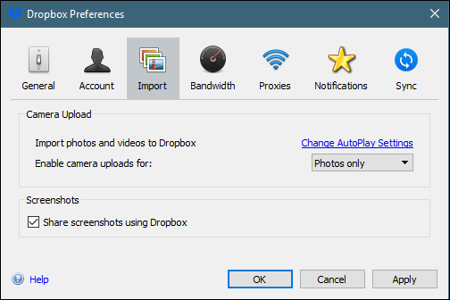 How Can I Automatically Share Screenshots via Dropbox?