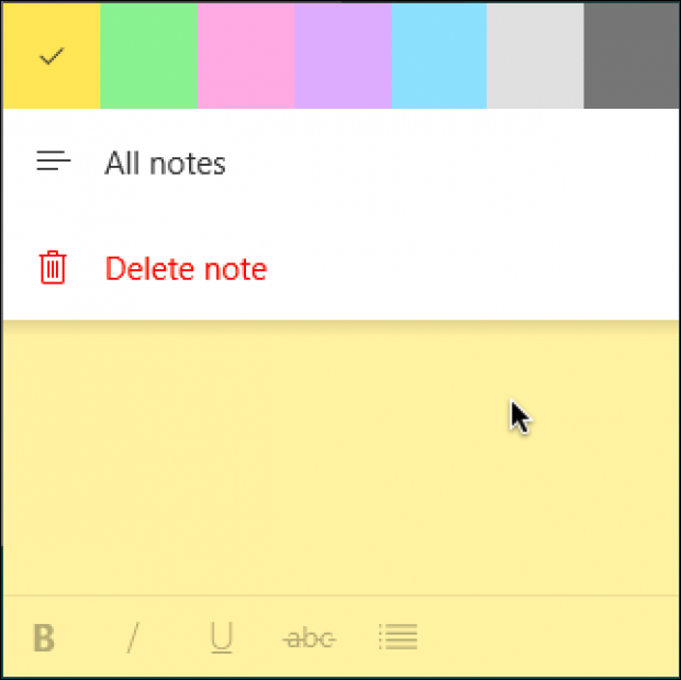 Does Windows 10 have Multi-PC Sticky Notes?
