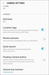 Disable Location Tagging in Android Camera App?
