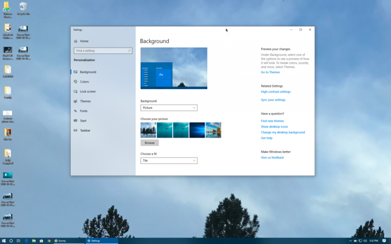 Set a Photo as my Windows Desktop Wallpaper?