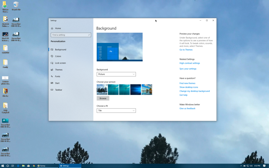 Set a Photo as my Windows Desktop Wallpaper?