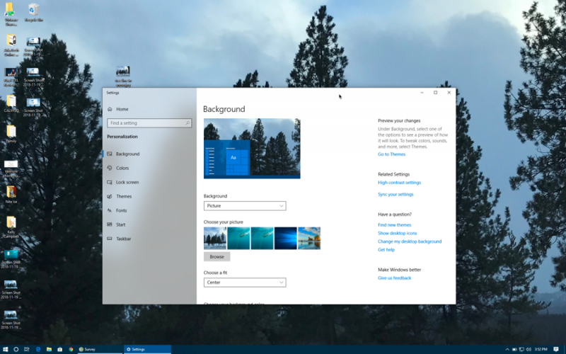 Set a Photo as my Windows Desktop Wallpaper?