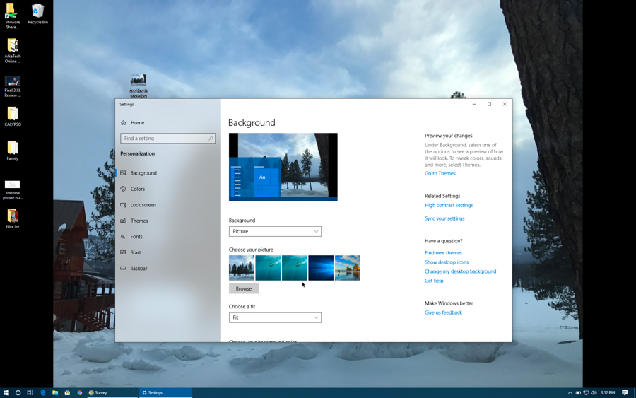 Set a Photo as my Windows Desktop Wallpaper?