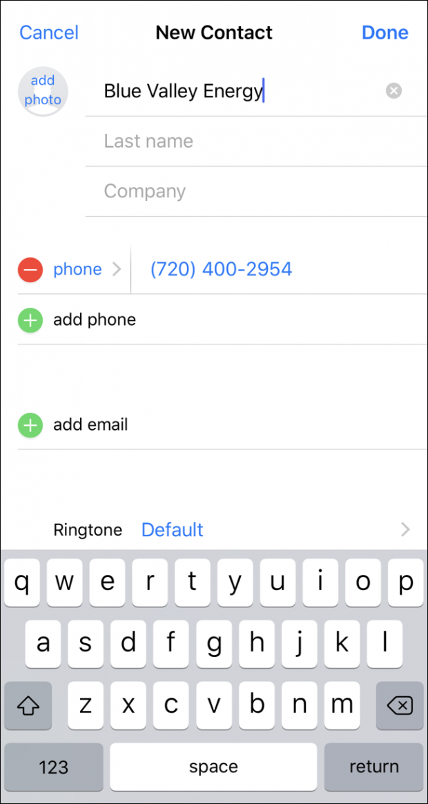 Easily Add a Caller to My iPhone Contacts?