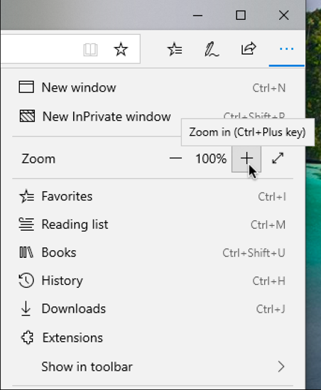 How can I magnify text in Microsoft Edge? - Ask Dave Taylor