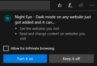 Extend Dark Mode in Windows 10 to Web Sites Too?