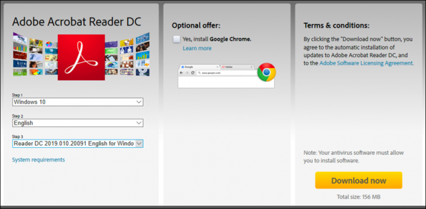 Set Adobe Reader as Default PDF Program in Windows?