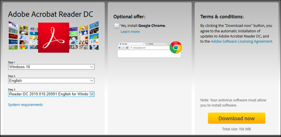 Set Adobe Reader as Default PDF Program in Windows?